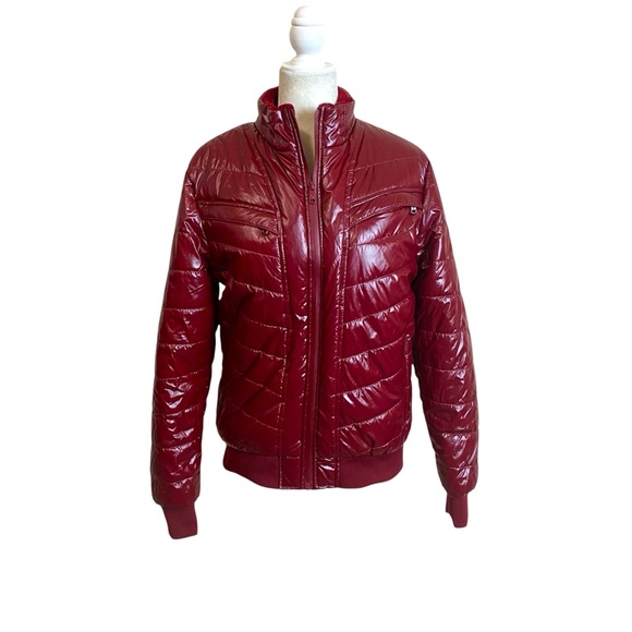 Fried Denim | Jackets & Coats | Fried Denim Mens Red Puffer Bomber ...